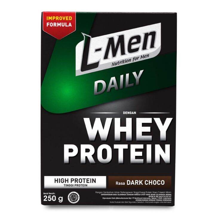 L-Men daily high protein rasa drak choco 250g | Lazada Indonesia