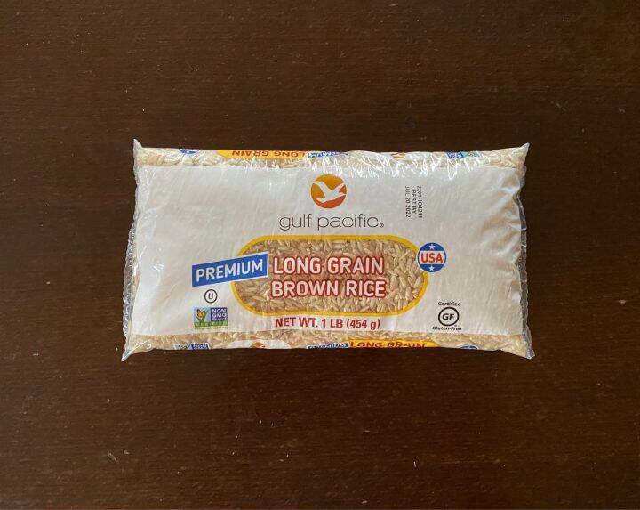 Gulf Pacific Long Grain Brown Rice Premium 454g | Lazada PH