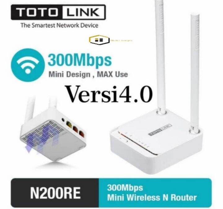 Totolink N200RE Router 2 Antenna Wireless N Mini 300Mbps | Lazada Indonesia