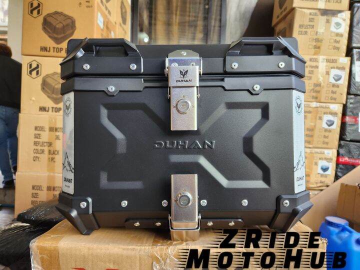 DUHAN ALLOY TOPBOX 45L with - ( backrest ) | Lazada PH
