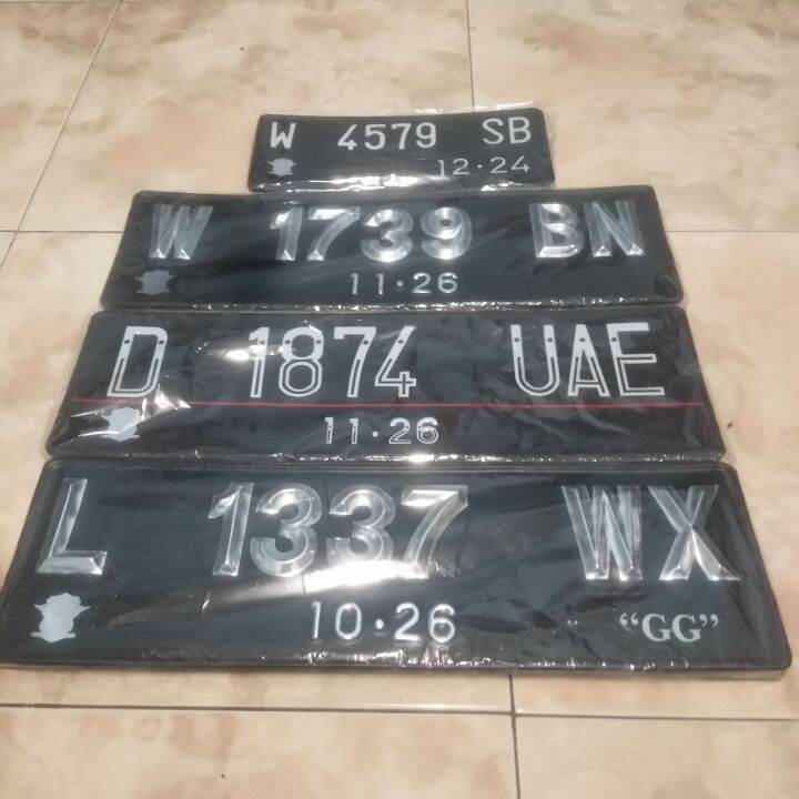 PLAT NOMOR VARIASI MOBIL | Lazada Indonesia