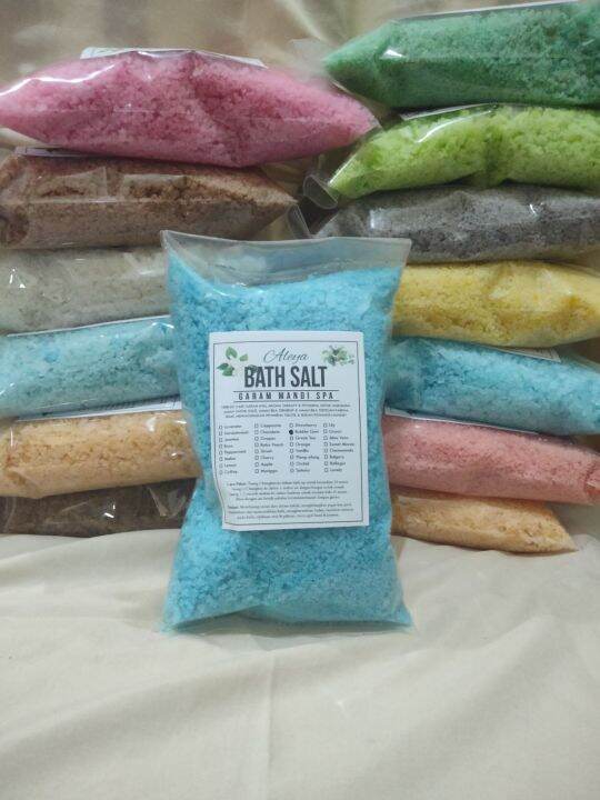 (500 gram) GARAM MANDI & RENDAM KAKI GARAM SPA BATH SALT | Lazada Indonesia