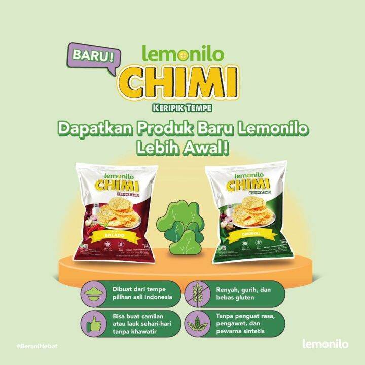 LEMONILO KERIPIK TEMPE CHIMI | Lazada Indonesia
