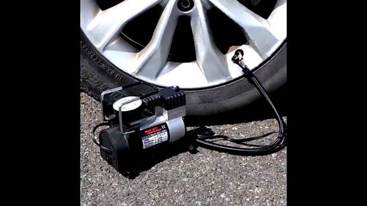 Car Mounted Inflation Pump, Portable Car Tire Inflation Pump, High ...