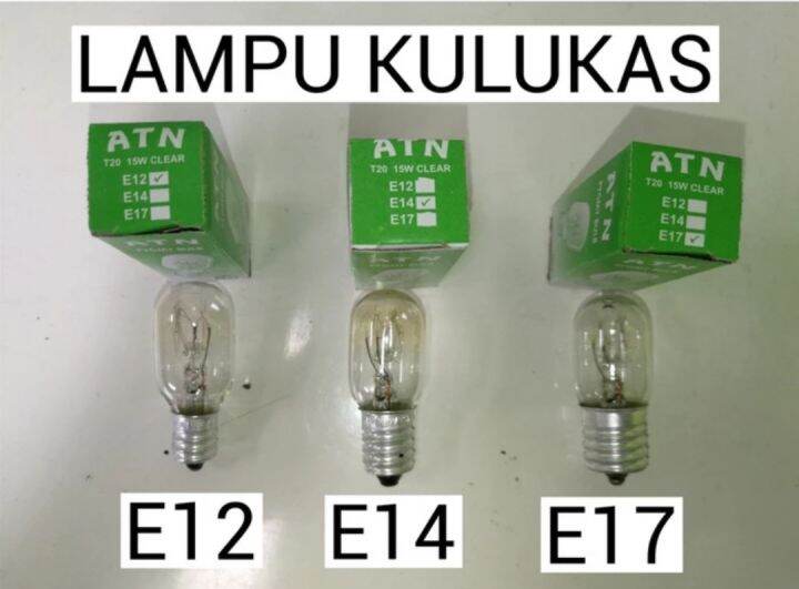 lampu kulkas e12 e14 e17 | Lazada Indonesia