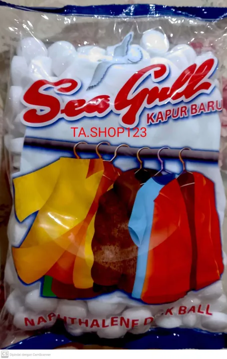 Kamper Seagull Napthalene putih 1000gr/1kg | Lazada Indonesia