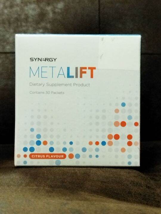 Synergy META LIFT เมตาลิฟท์ ขนาด30ซอง #โสมเกาหลี #synergy #ลดไขมัน อย. ...