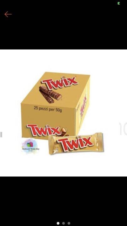Twix 50g bar 1box (25x50g) | Lazada PH