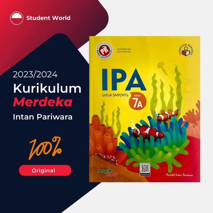 Buku PR Interaktif IPA kelas 7, Kurikulum Merdeka 2023/2024, Semester 1, Intan Pariwara | Lazada ...