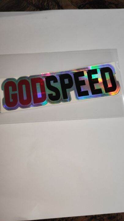 HOLOGRAM STICKER (GODSPEED) | Lazada PH
