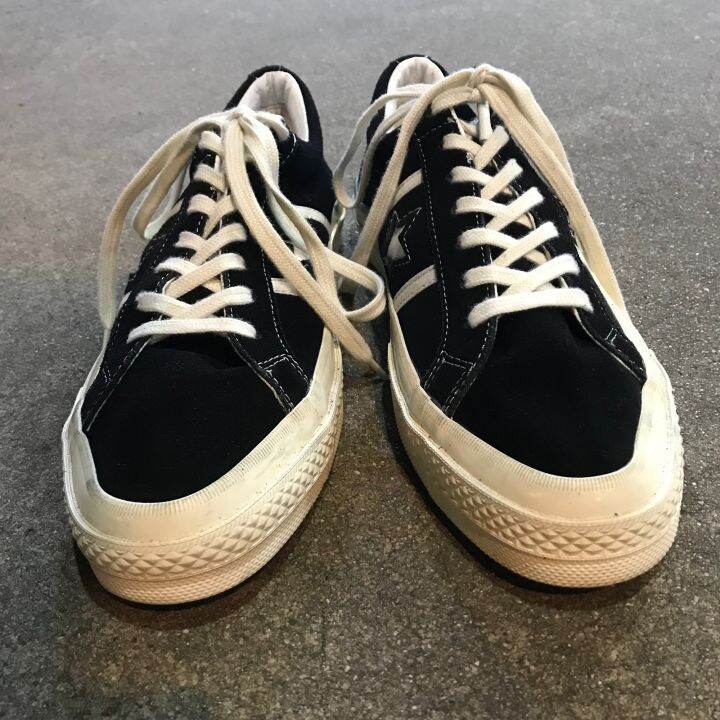 ขายรองเท้า CONVERSE JACK ALL STAR ’ JAPAN สีดำ ป้ายดำ เป็นงานญี่ปุ่น ...
