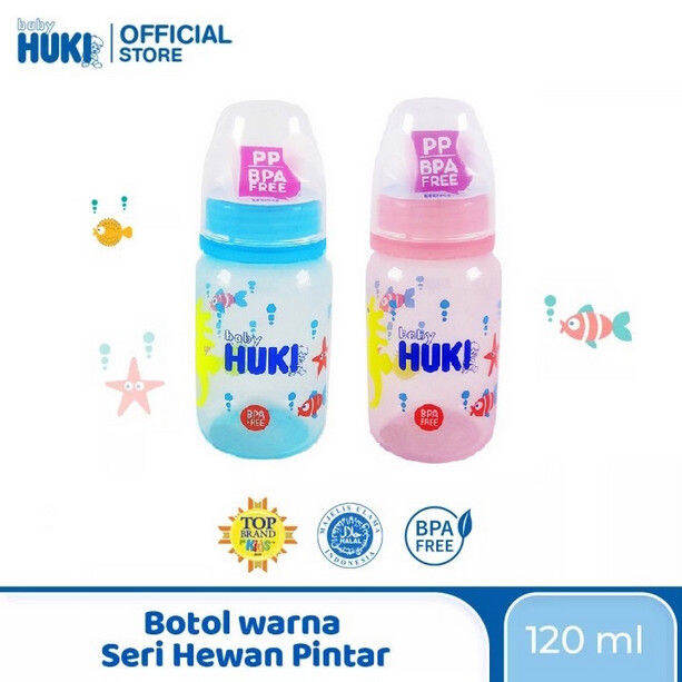 Huki Botol Susu Orthodontic Nipple 120ml CI-0345 | Lazada Indonesia