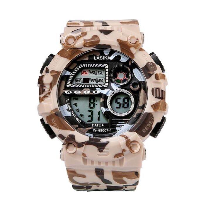 Original LASIKA LED Sports 100% waterproof Digital watch W-H9007-1 ...