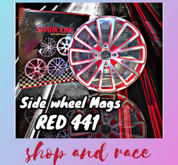 Side Wheel Mags Heavy Duty 1.85 17s Color Red | Lazada PH