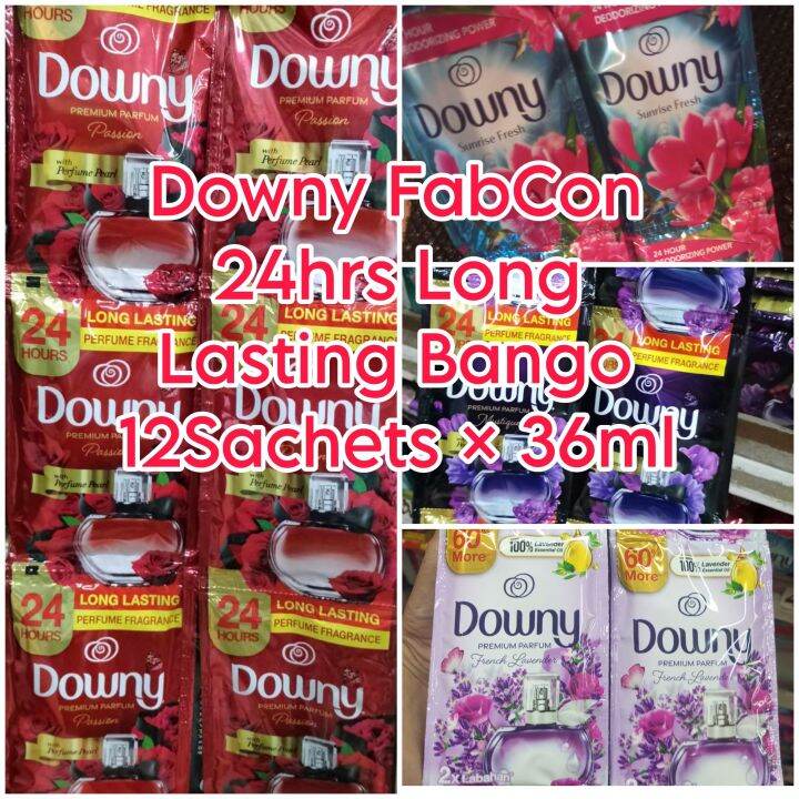 Downy Fabric Conditioner 12sachets x 36ml 24hrs Long lasting Bango by Mhers | Lazada PH