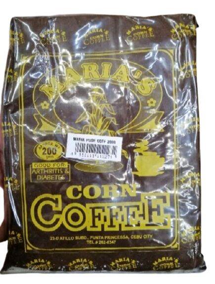 200g Maria's Corn Coffee Kape Mais Roasted Corn GritsCoffee | Lazada PH
