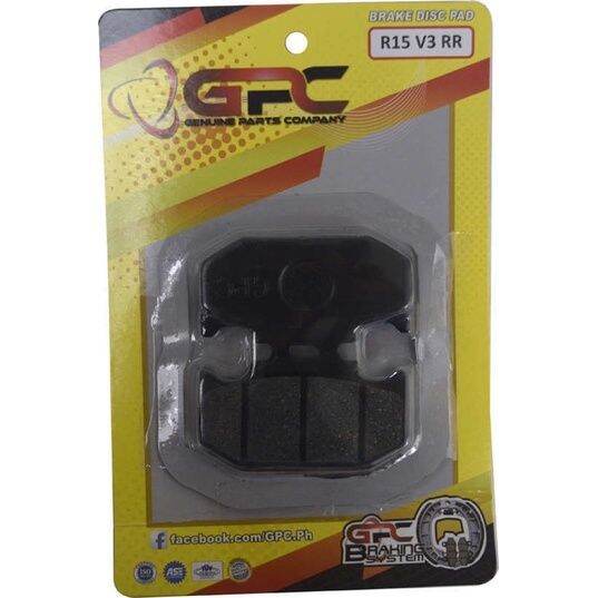 R15 V3/XSR 155 REAR DISC PAD GPC | Lazada PH