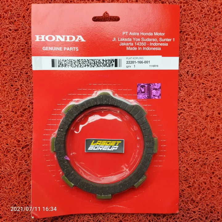 KAMPAS KANVAS KANPAS KOPLING PLAT KOPLING HONDA SUPRA X GRAND LEGENDA PRIMA STAR ASTREA FIT NEW ...