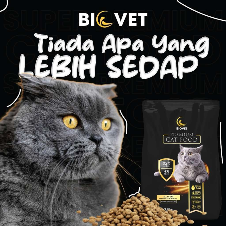 Biovet Royal Pet Cat Food Makanan Kucing Premium Superfood Kibble Untuk ...
