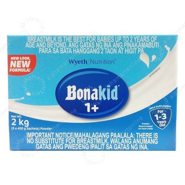Bonakid Stage 3 Powdered Milk Drink For Children 1 to 3 Years Old Bag ...