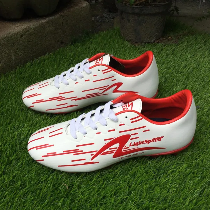 Sepatu sepak bola specs lightspeed rebon putih merah | Lazada Indonesia