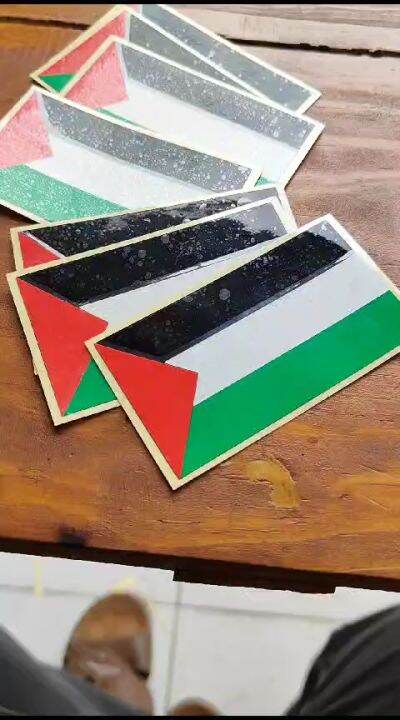Sticker Palestina | Sticker Bendera Palestina | Sticker Cutting Bendera ...