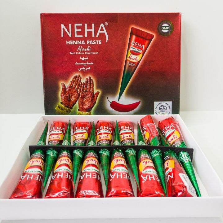 Henna Pacar Kuku Halal Neha Henna Pacar Kuku Arab Temporary | Lazada ...