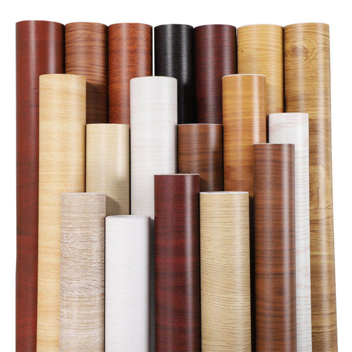 Thickened Wood Grain Sticker Self-Adhesive Wood Color Old Furniture ...