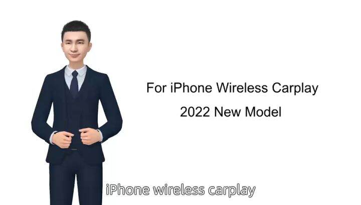 FEINODI Wireless CarPlay/Android Auto Adapter แปลง Factory Wired เป็น ...