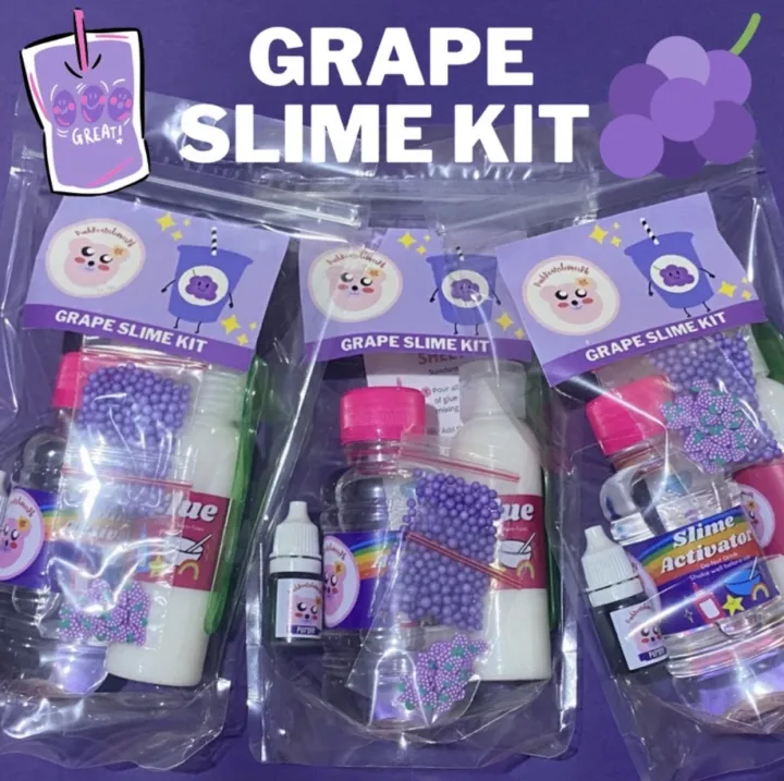 Grape DIY Slime Kit ll Purple Slime | Lazada PH