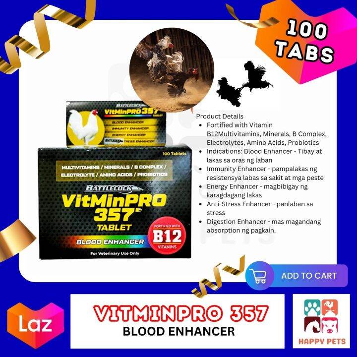 Vitminpro 357 Per Box 100 TABLETS | Lazada PH