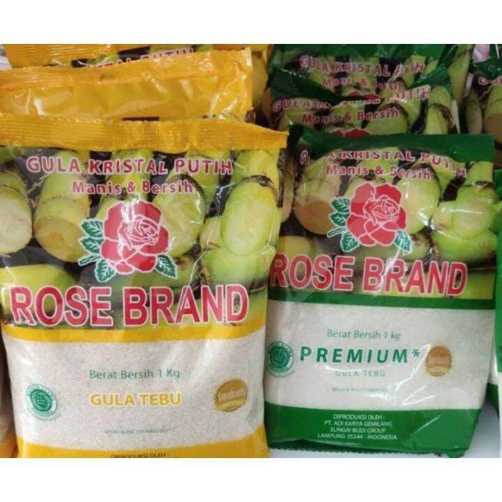 Gula Pasir 1kg Rose Brand / Gula Pasir Kristal 1kg / Gula Premium ...