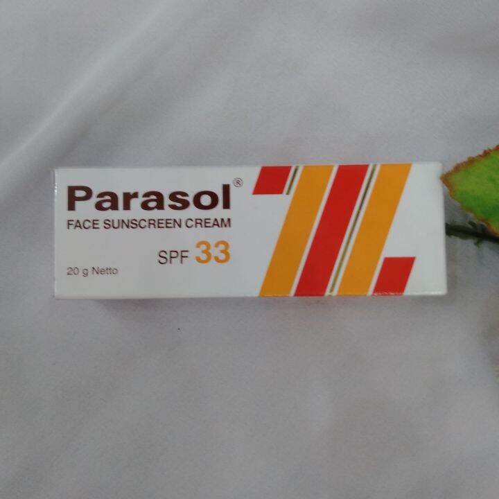 Parasol Face Sunscreen Cream Spf 33 20 gram | Lazada Indonesia
