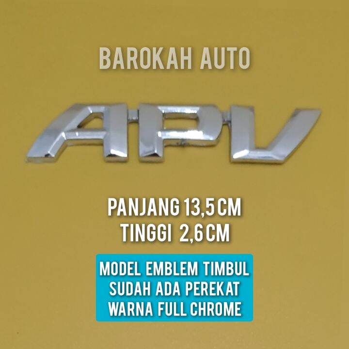 suzuki emblem logo apv chrome | Lazada Indonesia