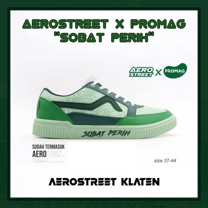 Aerostreet x Promag "Sobat Perih" Sepatu Sneakers Limited Edition ...
