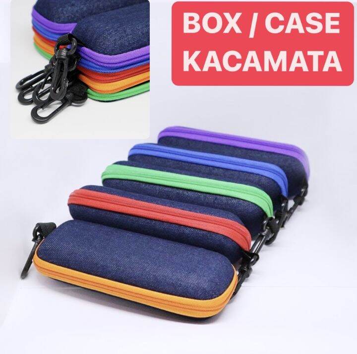 BOX KACAMATA CASE KACAMATA RESLETTING GANTUNG TEMPAT KACAMATA | Lazada ...