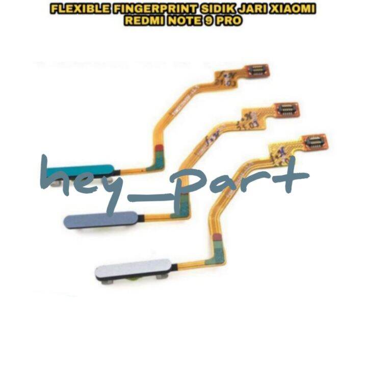 FLEXIBLE FINGERPRINT SENSOR SIDIK JARI XIAOMI REDMI NOTE 9 PRO | Lazada ...