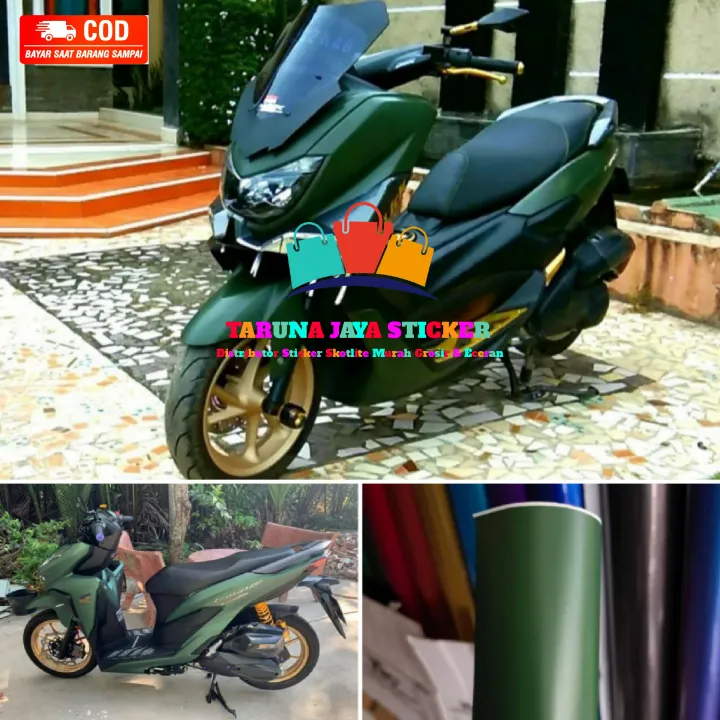 skotlet motor hijau army doff stiker hijau armyy doff motor sticker ...