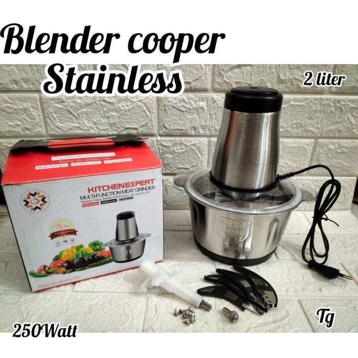 Blender Elektirik Penggiling Daging Blender Serbaguna Murah Stainless ...