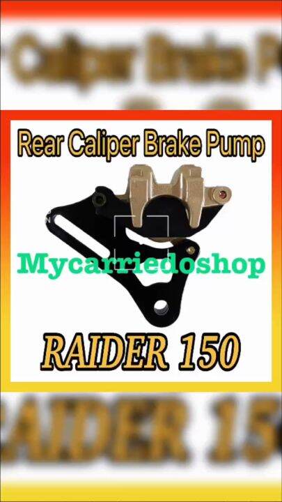 Suzuki Raider 150 / Convertion : Universal Motorcycle Rear brake main ...