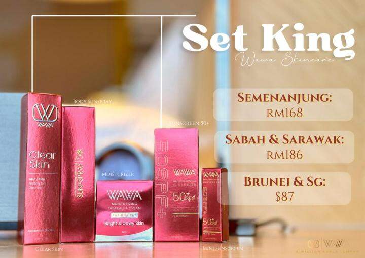 WAWA SKINCARE SET | Lazada
