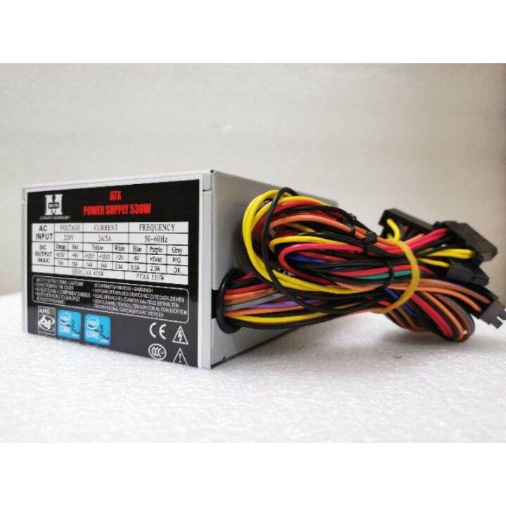 (STOCK READY) MBOX MICRO ATX/SFX POWER SUPPLY 530W FOR MINI / SLIM ...