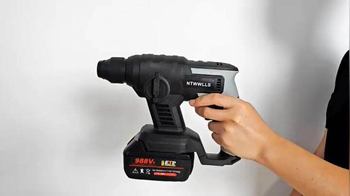 988vf Electric Rotary Impact Hammer Drill Gerudi Impak Battery Cordless