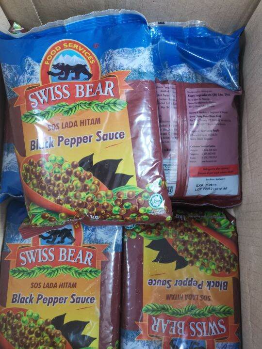 Swiss Bear SOS Lada Hitam(Black Pepper) 1KG | Lazada