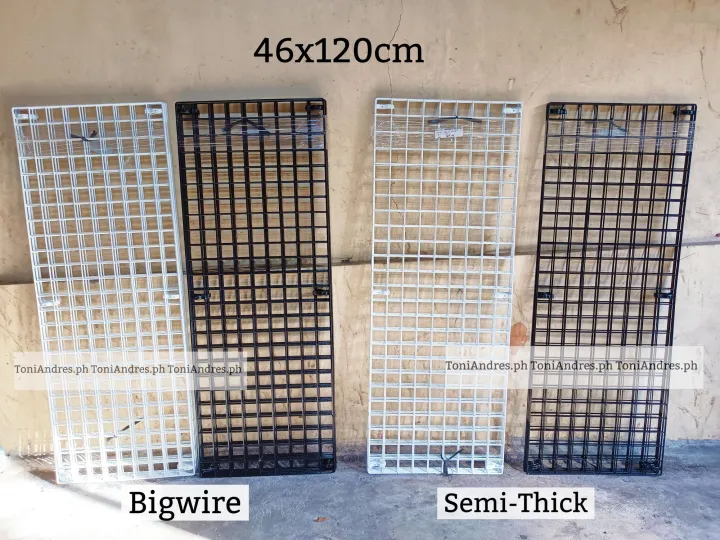 (46x120cm-THICK) Wall Mount Screen Mesh Wire Grid Wall Panel Wall ...
