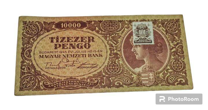 Banknotes 10000 Pengo 1945 | Lazada PH