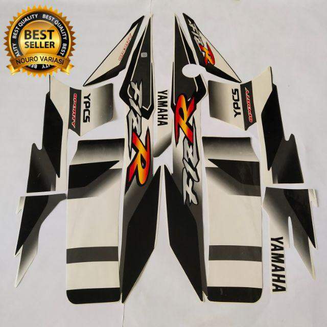 Striping setriping yamaha fizr fiz r f1 zr 2001 putih hitam hitam putih ...
