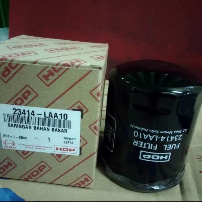 FILTER SOLAR - SARINGAN BAHAN BAKAR HINO 500 23414-LAA10 ASLI | Lazada ...
