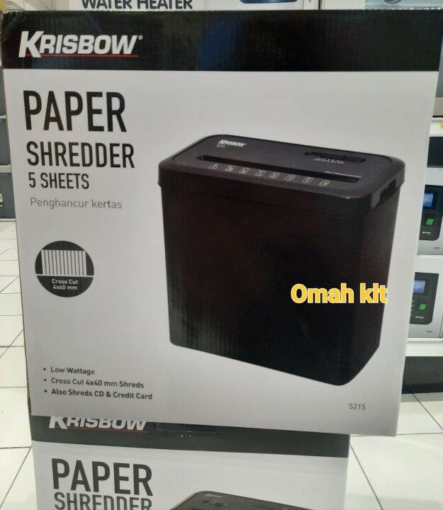 mesin penghancur pemotong kertas krisbow papper shredder S215 KRISBOW | Lazada Indonesia