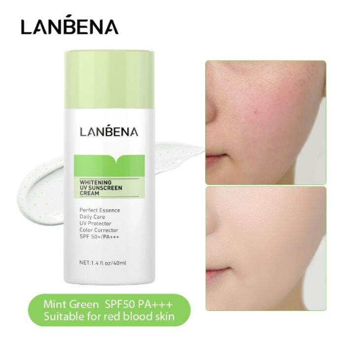 LAMBENA Sunscreen UV Cream SPF 50++ Sunblock Badan Wajah Pelindung ...
